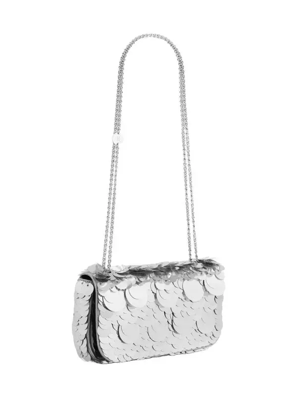 Rabanne Sparkle Shoulder Bag - Silver