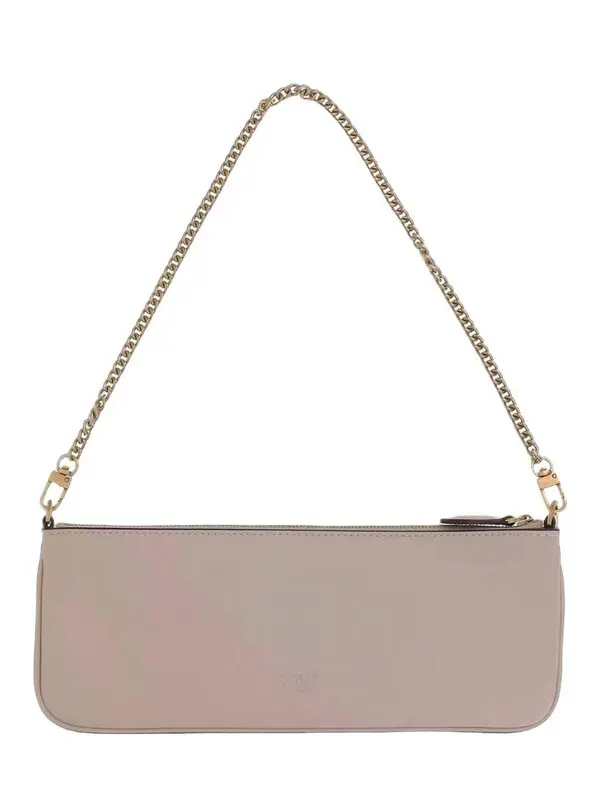 Pinko Chain-link Shoulder Bag - Neutrals