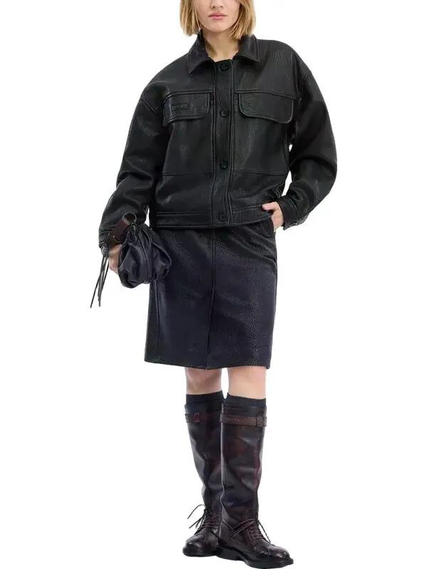 Munthe Vineth Textured Jacket - Black
