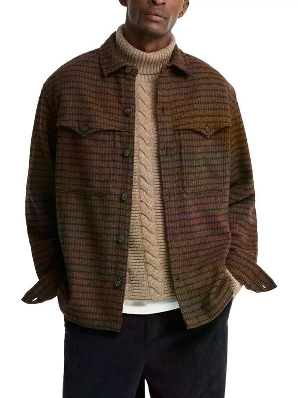 Barbour Hatfield Check-pattern Button-down Shirt - Brown
