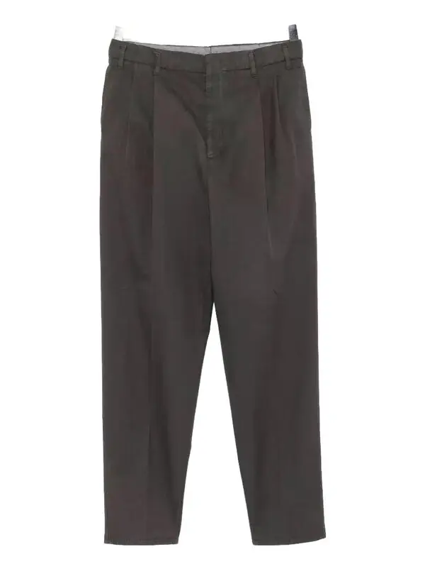 Brunello Cucinelli Pleated Trousers - Brown