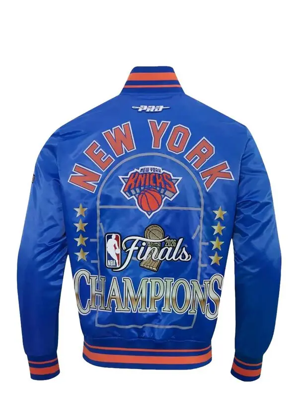 PRO STANDARD Long-sleeve Bomber Jacket - Blue