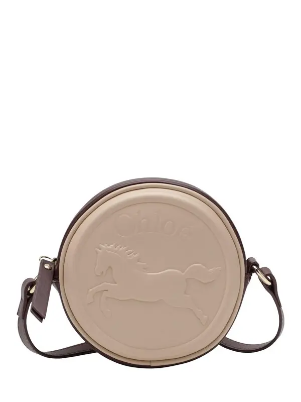 Chloé Toasted Almond Cotton Shoulder Bag - Beige