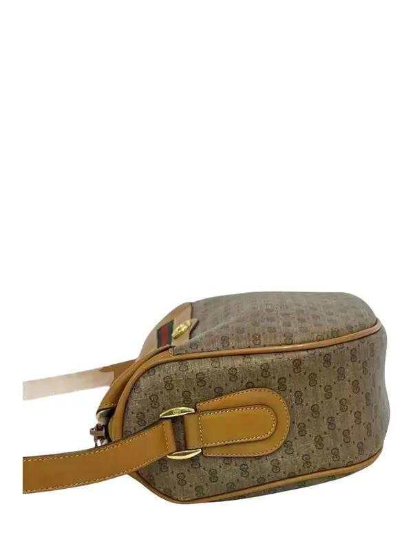 Gucci 20th Century Micro Gg Supreme Web Crossbody Bag - Neutrals