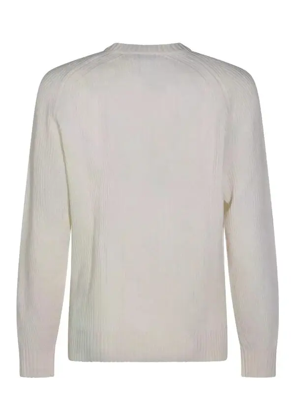 Altea Ribbed-knit Raglan-sleeve Sweater - Neutrals