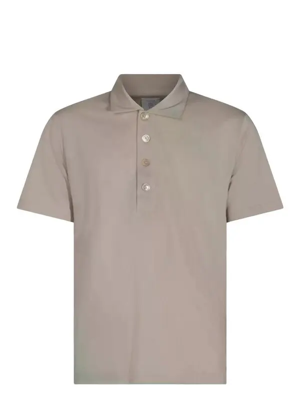 Eleventy Short-sleeve Polo Shirt - Neutrals
