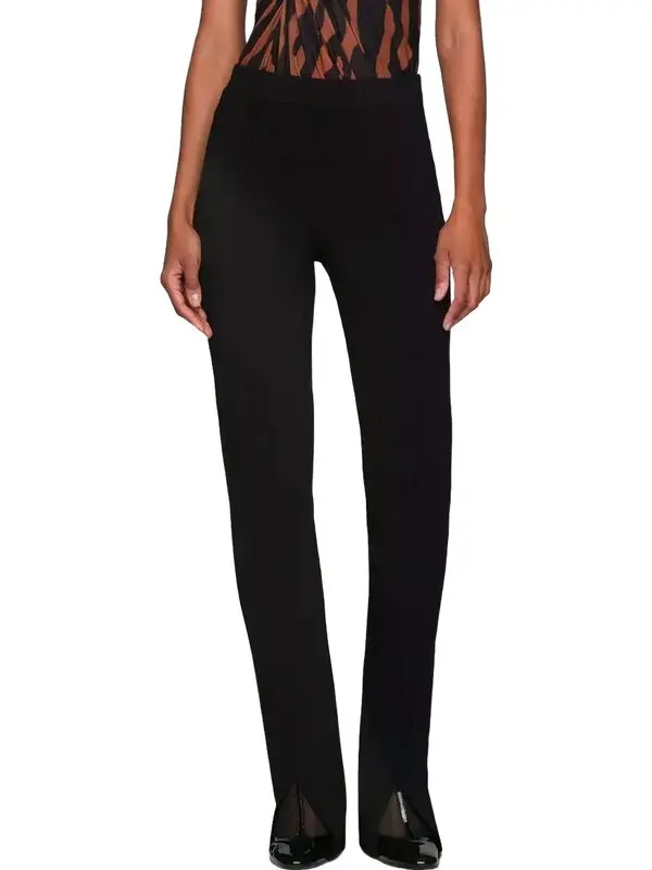 ET OCHS Salvatore Knit Trousers - Black