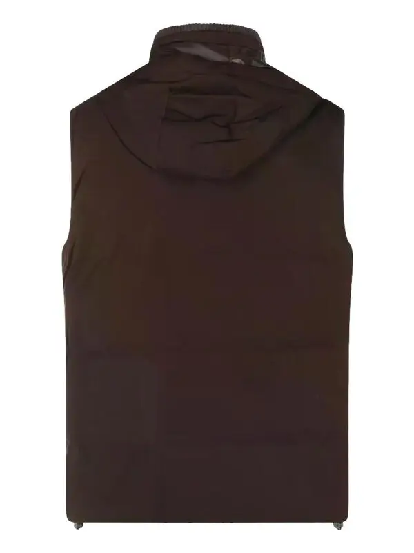 MONTECORE Quilted Gilet - Brown