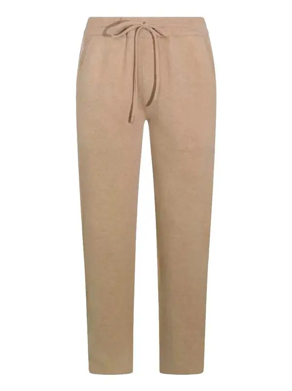 Canali Drawstring Track Pants - Neutrals