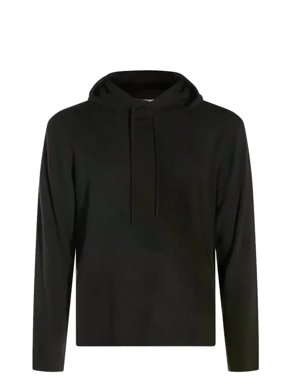 LISA YANG Cashmere Drawstring Hoodie - Brown