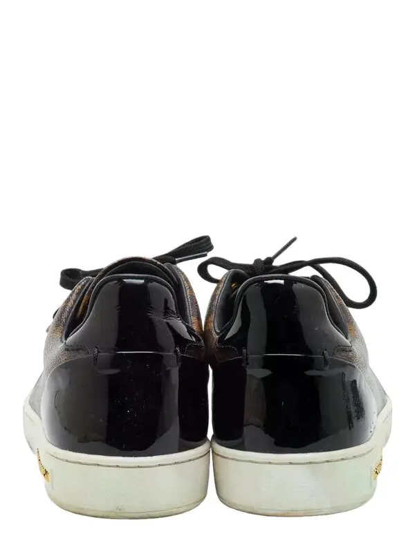 LOUIS VUITTON Frontrow Monogram Canvas Lace-up Sneakers - Brown