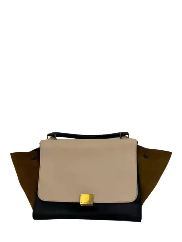 Celine Trapeze Handbag - Black