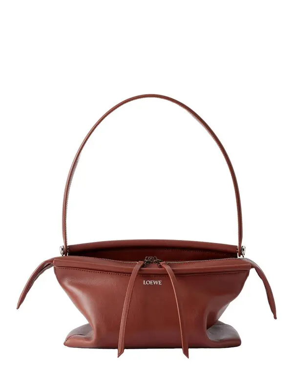 Loewe Leather Shoulder Bag - Brown