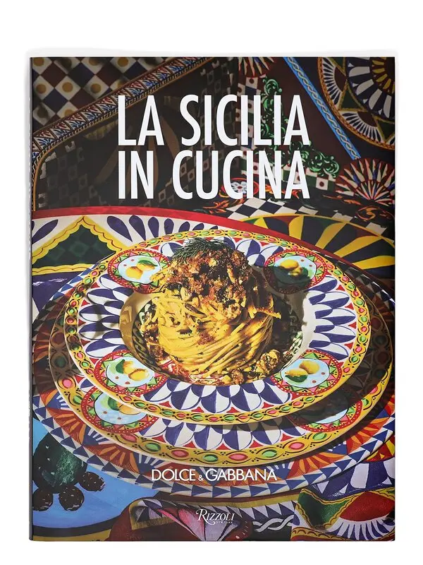 Dolce & Gabbana La Sicilia In Cucina' Hardcover Book - Multicolor