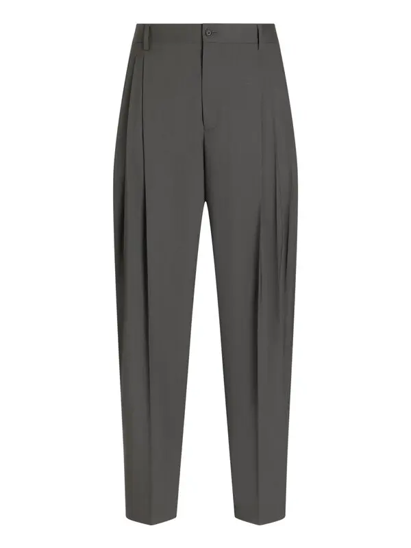 Dolce & Gabbana Wool Trousers - Grey