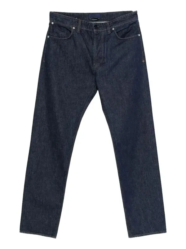 Stone Island J100005 Indigo Denim-rinsed Jeans - Blue