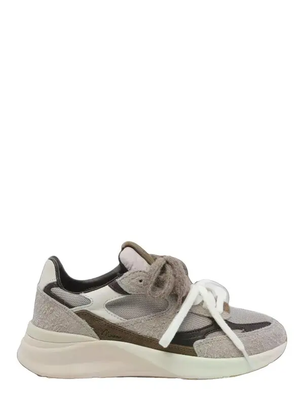 D.a.t.e. Musa Mono Panelled Low-top Sneakers - Brown
