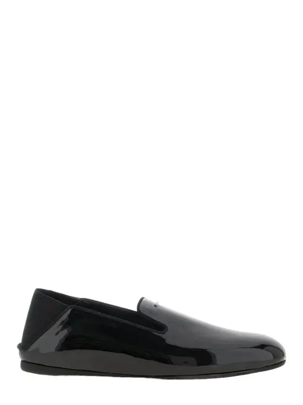 GIUSEPPE ZANOTTI Crystal-embellished Loafers - Black