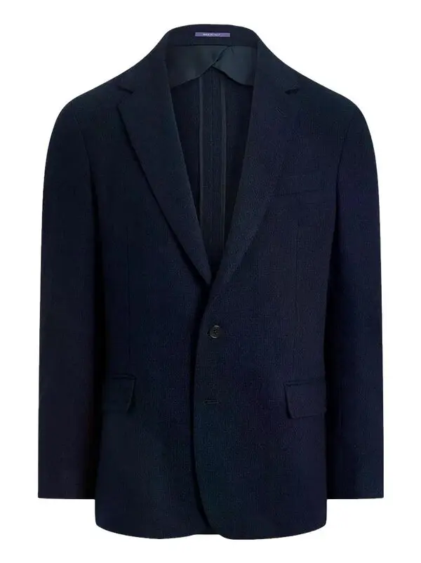 Ralph Lauren Purple Label Hadley Textured Jacket - Blue