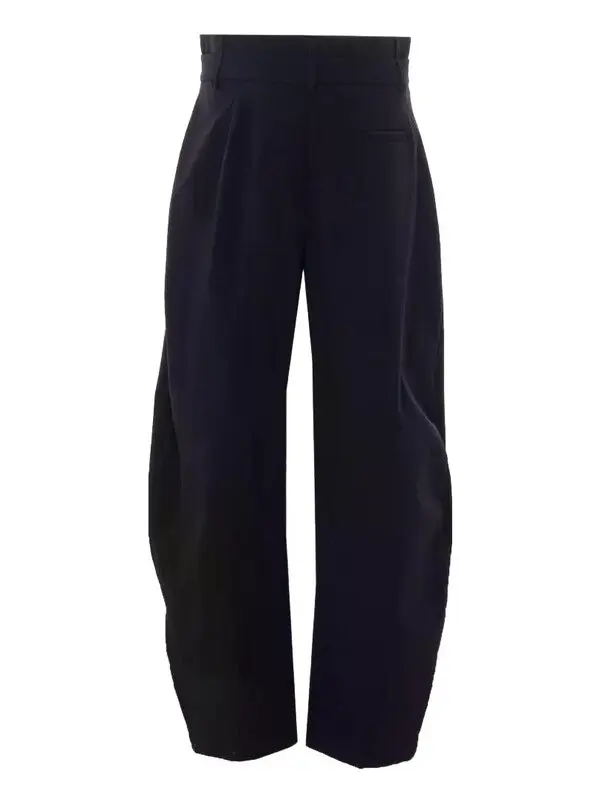 Pinko High-waisted Double-button Tailored Trousers - Black