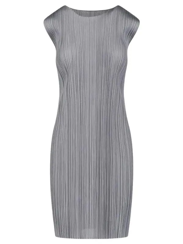 Issey Miyake Midi Dress - Grey
