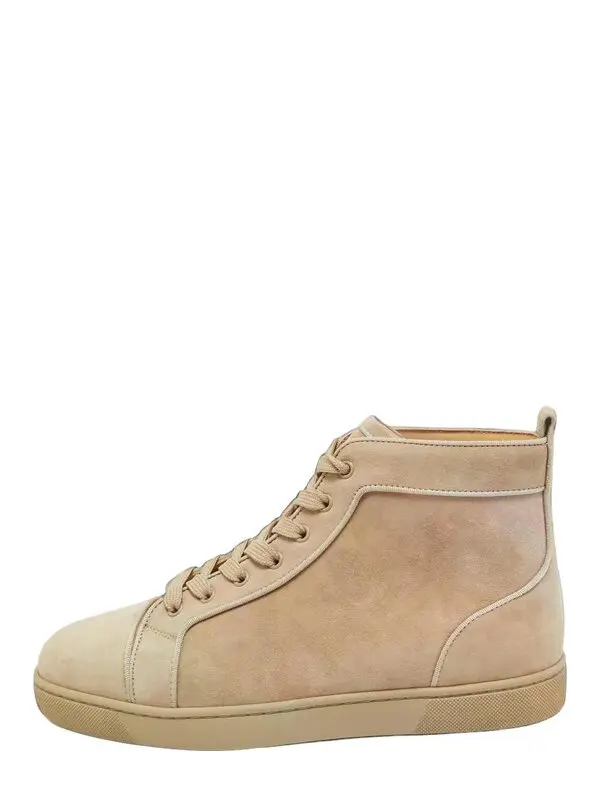 CHRISTIAN LOUBOUTIN Louis High-top Sneakers - Neutrals