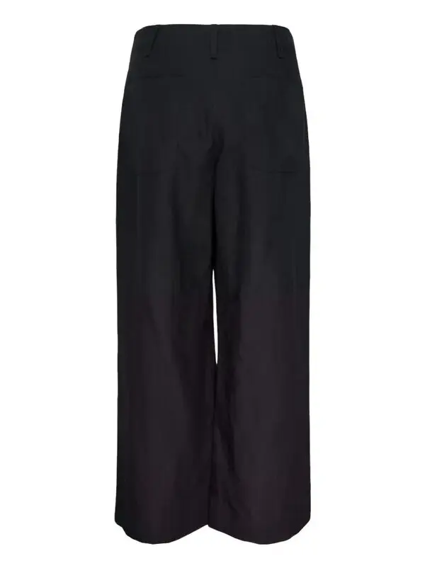 Rag & Bone Alison High-waist Wide-leg Trousers - Black