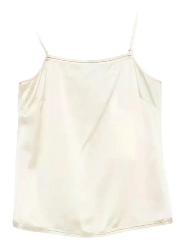 JOSEPH Gaia Silk Satin Blouse - Neutrals