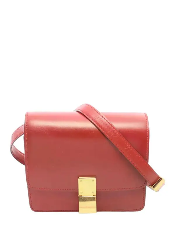 Celine Classic Box Crossbody Bag - Red