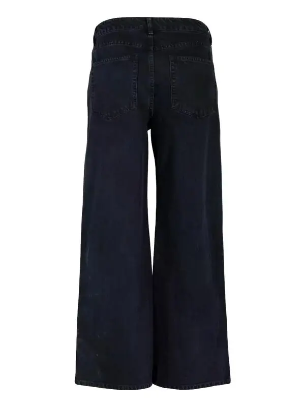 NILI LOTAN Marlene Wide-leg Jeans - Black