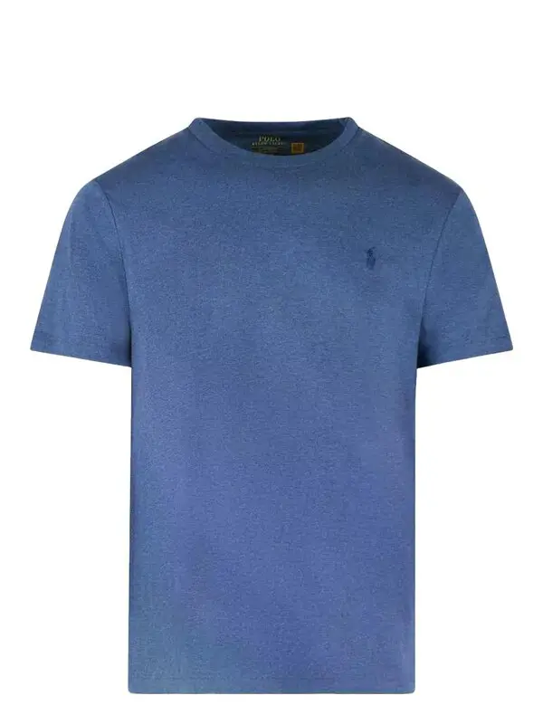 Polo Ralph Lauren Logo-embroidered T-shirt - Blue