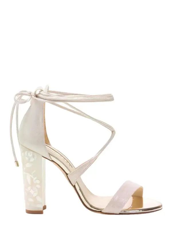 FREYA ROSE Flora Ankle Strap Sandals - Neutrals