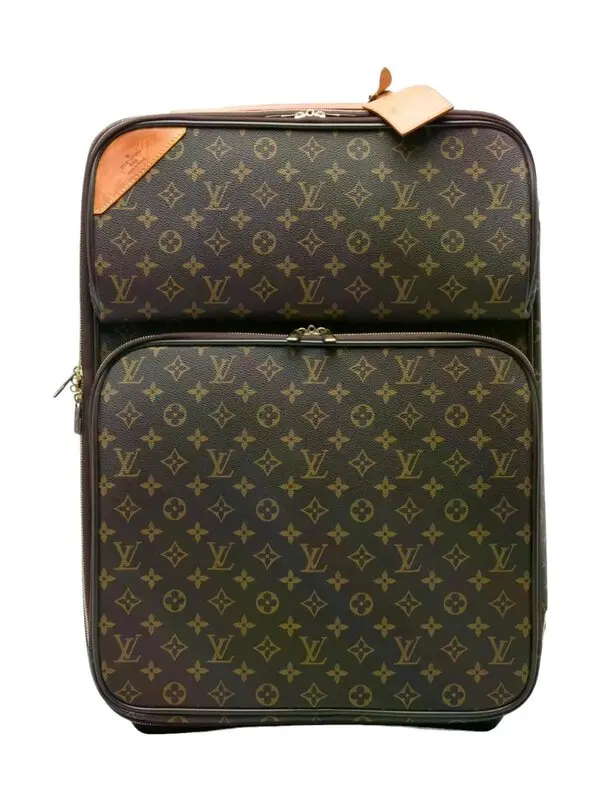 LOUIS VUITTON Monogram Pegase Legere Business 55 Travel Bag - Brown