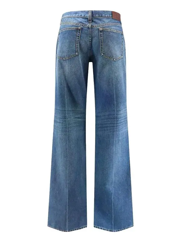 Gucci Horsebit Flared Jeans - Blue