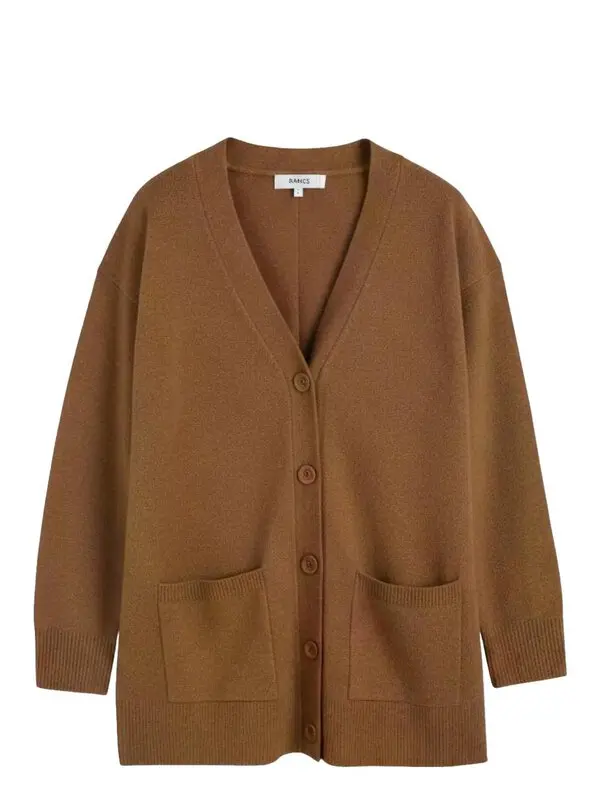 Chinti & Parker Button-up Patch-pocket Cardigan - Brown