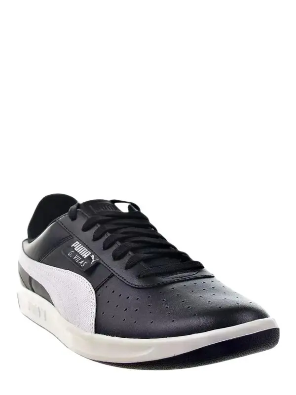 PUMA G. Vilas Perforated Lace-up Sneakers - Black