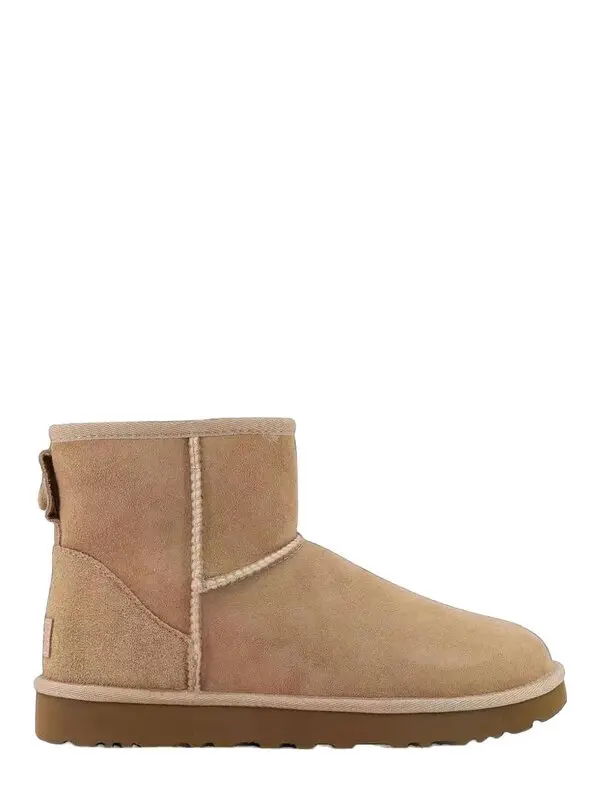 UGG Classic Mini Ii Suede Ankle Boots - Neutrals