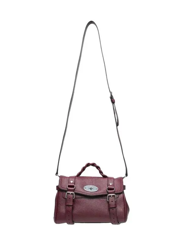 Mulberry Alexa Braided-handle Shoulder Bag - Red