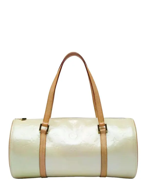 LOUIS VUITTON Monogram Vernis Bedford Shoulder Bag - White