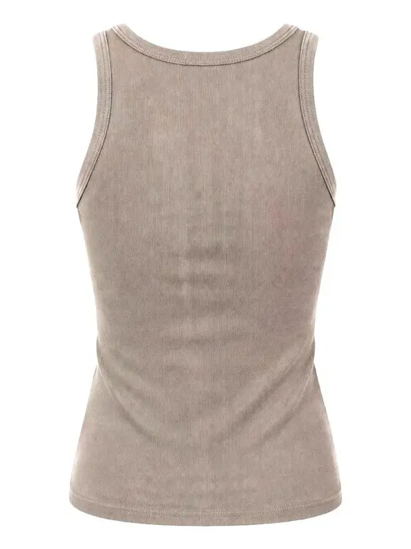 PHARAOH Cass Ribbed Knit Tank Top - Neutrals
