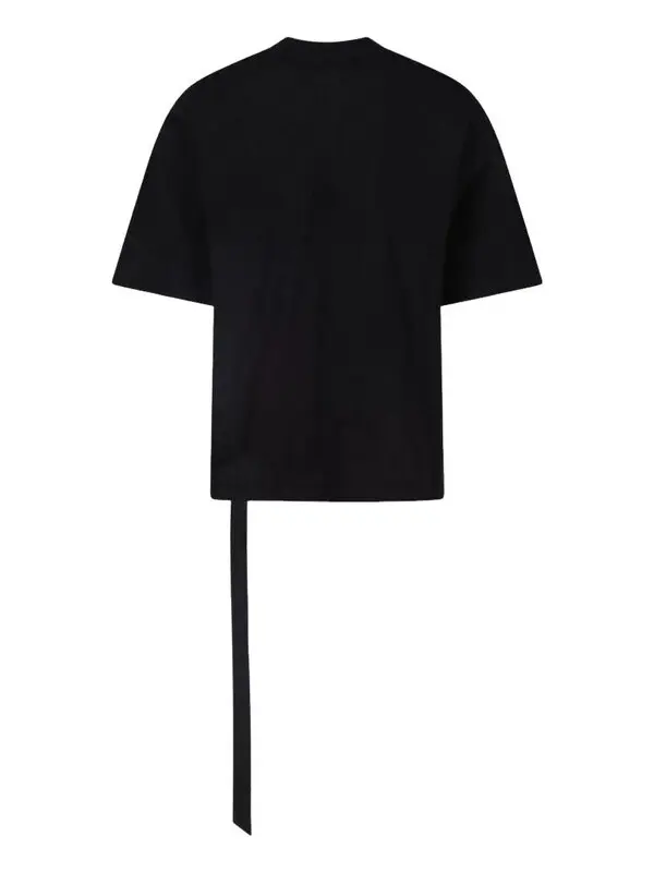 Rick Owens Porterville Graphic-print Hanging-strap T-shirt - Black