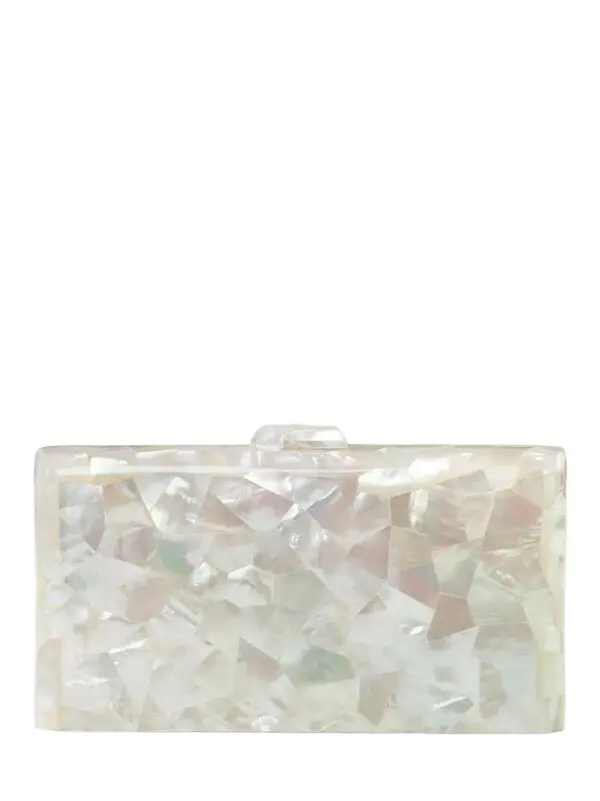 FREYA ROSE Aphrodite Mother Of Pearl Clutch Bag - Neutrals