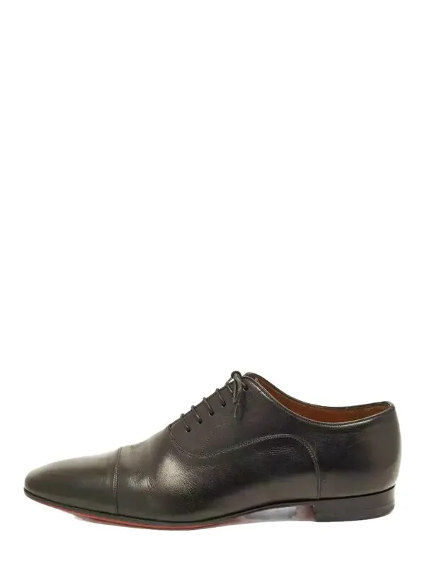 CHRISTIAN LOUBOUTIN Grego Lace-up Oxford Shoes - Black