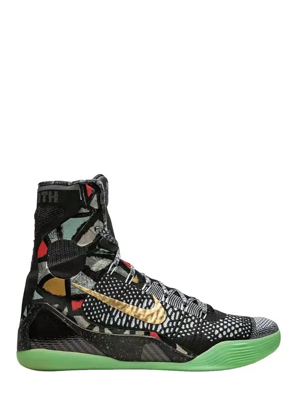 Nike Kobe 9 Elite "gumbo League" Sneakers - Black