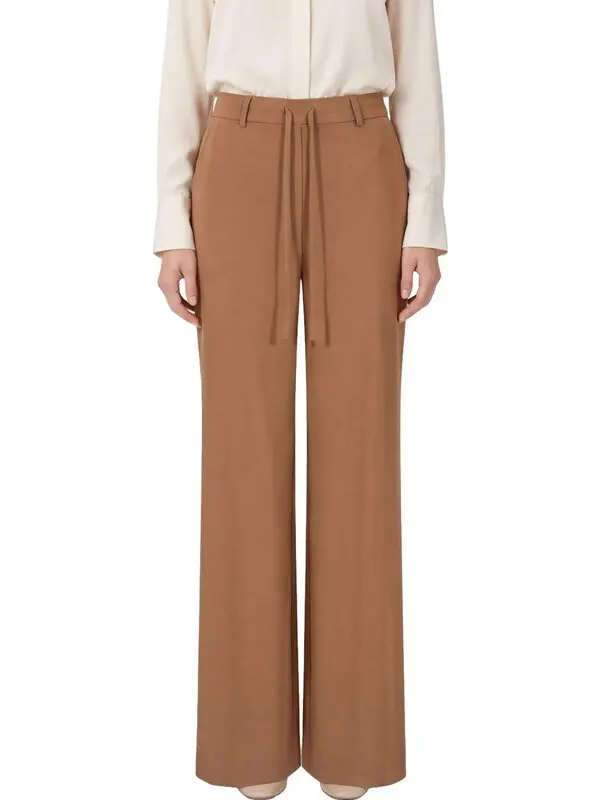 Max Mara Wide-leg Jersey Jogging Pants - Hazel