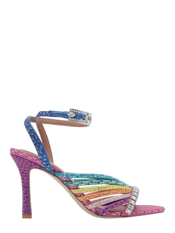 Kurt Geiger Embellished Stiletto Sandals - Multicolor