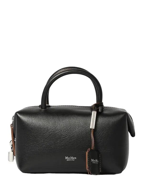 Max Mara Leather Handbag - Black