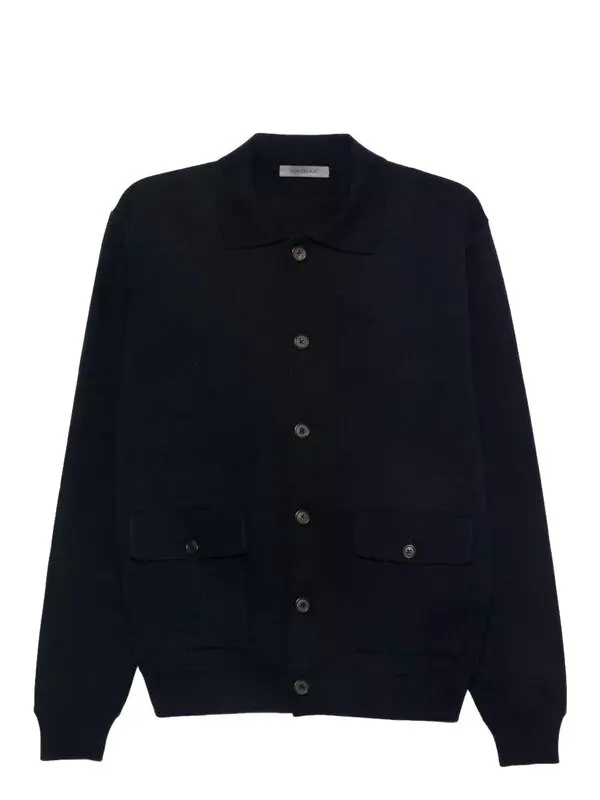 Corneliani Button-up Cardigan - Blue