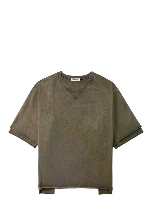 Undercover Double-sleeve Cotton T-shirt - Neutrals