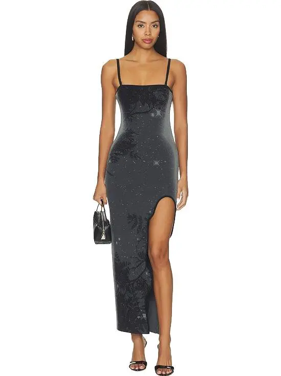 Ph5 Iris Maxi Tank Dress - Black